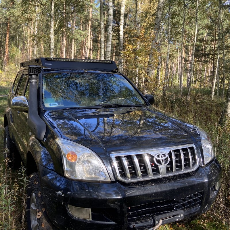 Toyota Land Cruiser 120 / Lexus GX 470 Aluminium low profile roof rack