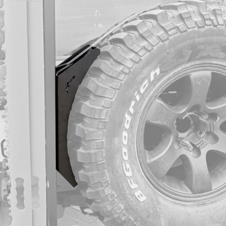 Universal spare tire mount