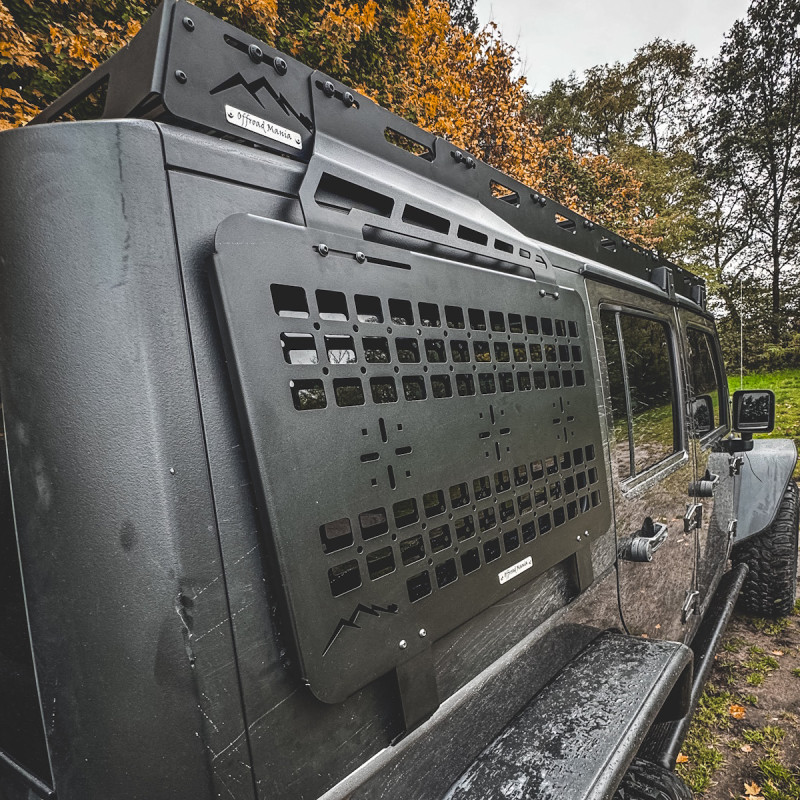 Offroad-Mania Exterior Stainless Steel MOLLE Panel | Jeep Wrangler JKU