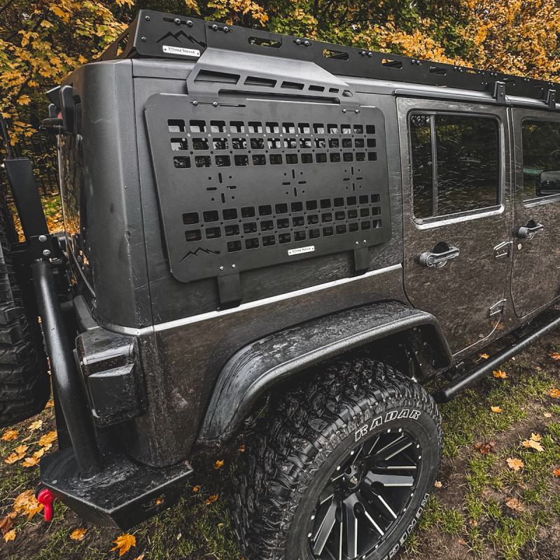 Offroad-Mania Exterior Stainless Steel MOLLE Panel | Jeep Wrangler JKU