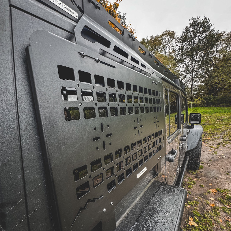 Offroad-Mania Exterior Stainless Steel MOLLE Panel | Jeep Wrangler JKU