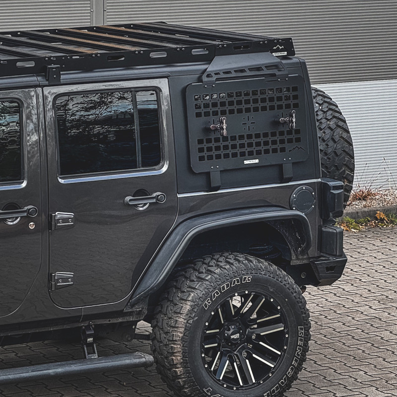 Offroad-Mania Exterior Stainless Steel MOLLE Panel | Jeep Wrangler JKU